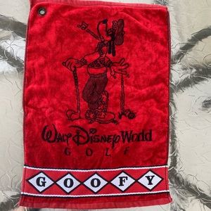 Disney | Other | Rare Disney Goofy Golf Rag | Poshmark